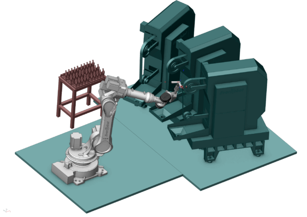 Robotic hot wire cutting a huge part - sprutcam.com