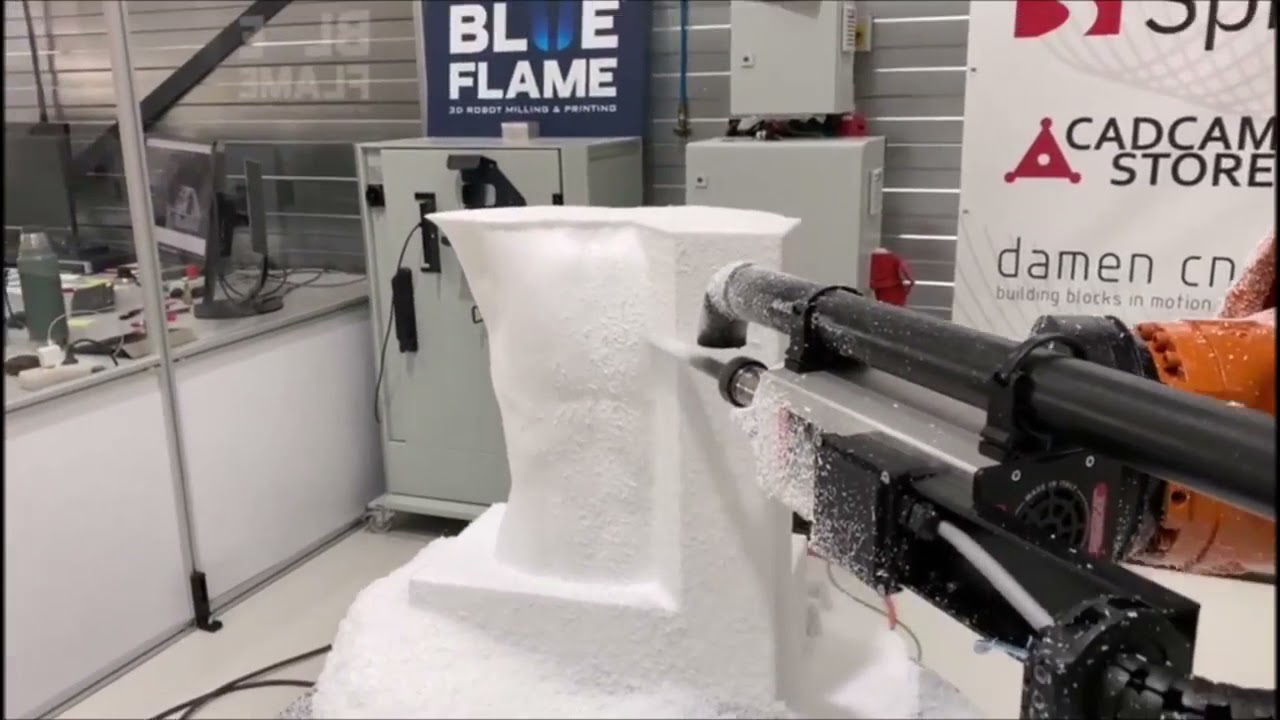 6-axis Robot Knife Cutting - SPRUT Technology, Ltd